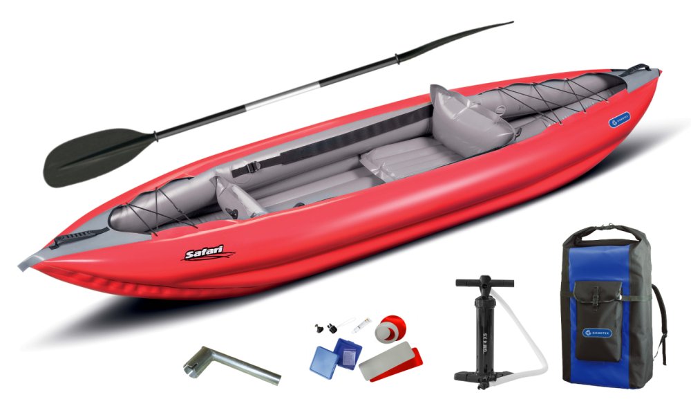 KAYAK SAFARI 330 GUMOTEX set :: INFLATABLE BOATS ESHOP