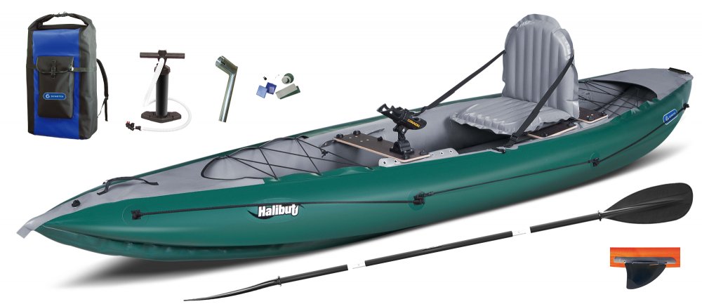 KAJAK HALIBUT GUMOTEX Set :: Nafukovací čluny.cz